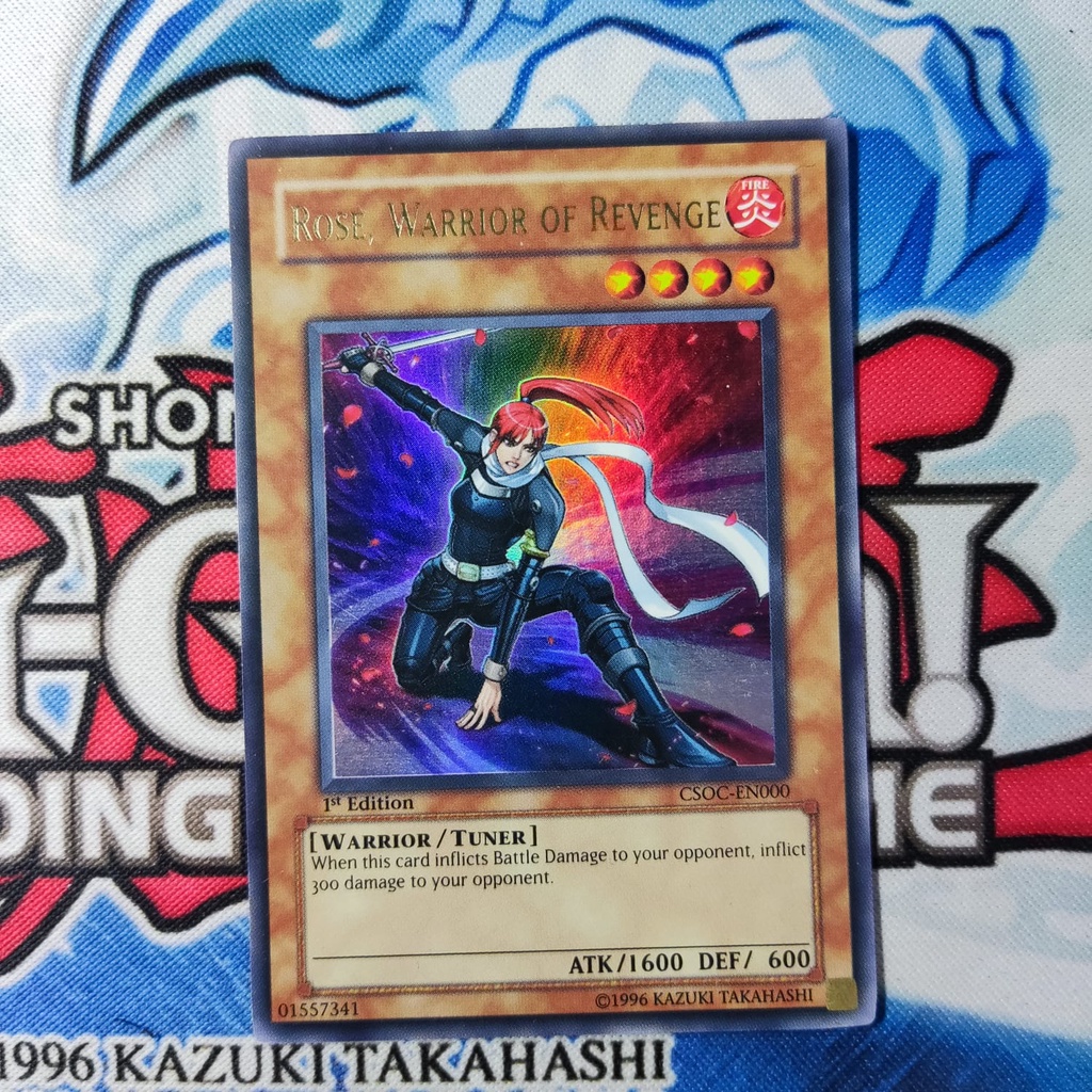 Jual yugioh rose warrior of revenge CSOC ultra rare 1st original ...