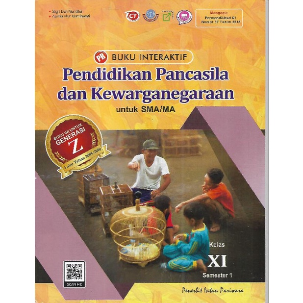 Jual Buku PR/LKS PPKN Kelas XI/11 Semester 1 Kurikulum K13 Intan pariwara Tahun 2023 | Shopee ...