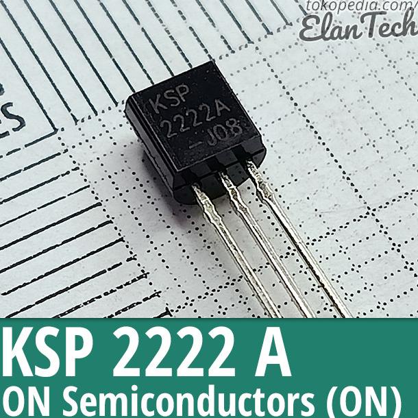 Jual KSP2222 Original ON Semi 2N2222 KSP 2N 2222 NPN Transistor Elan73c ...