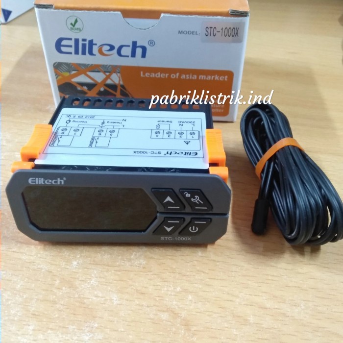 Jual Temperature controller chiller STC 1000x 1000 STC1000 Elitech ...