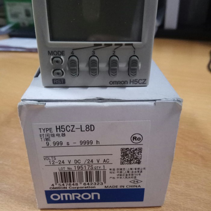 Jual Timer Digital H5CZ L8D DC 12V - 24V Omron Original | Shopee Indonesia