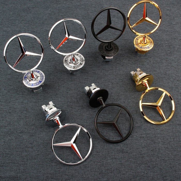 Jual Logo Kap Mesin Mercedes Benz Mercy / Emblem Logo Kap Mercy ...
