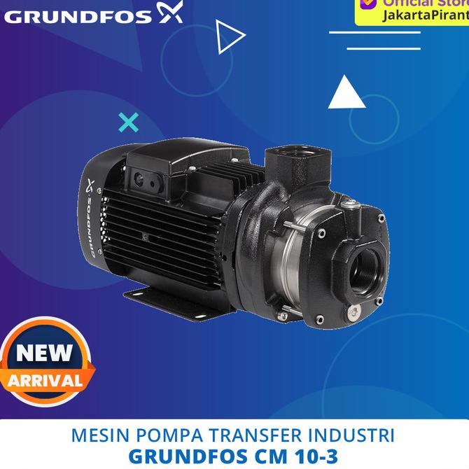 Jual Mesin Pompa Dorong Transfer Industri 3Phase Grundfos Cm 10-3 ...