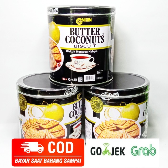 Jual NISSIN BUTTER COCONUT - BISKUIT KALENG NISSIN 650 GRAM | Shopee ...