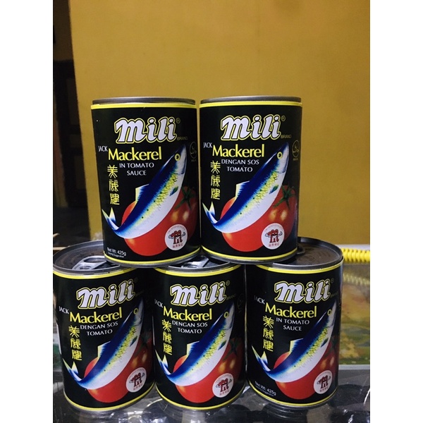 Jual Sarden Mili Mackerel original 425gram ukuran besar - ikan kaleng ...