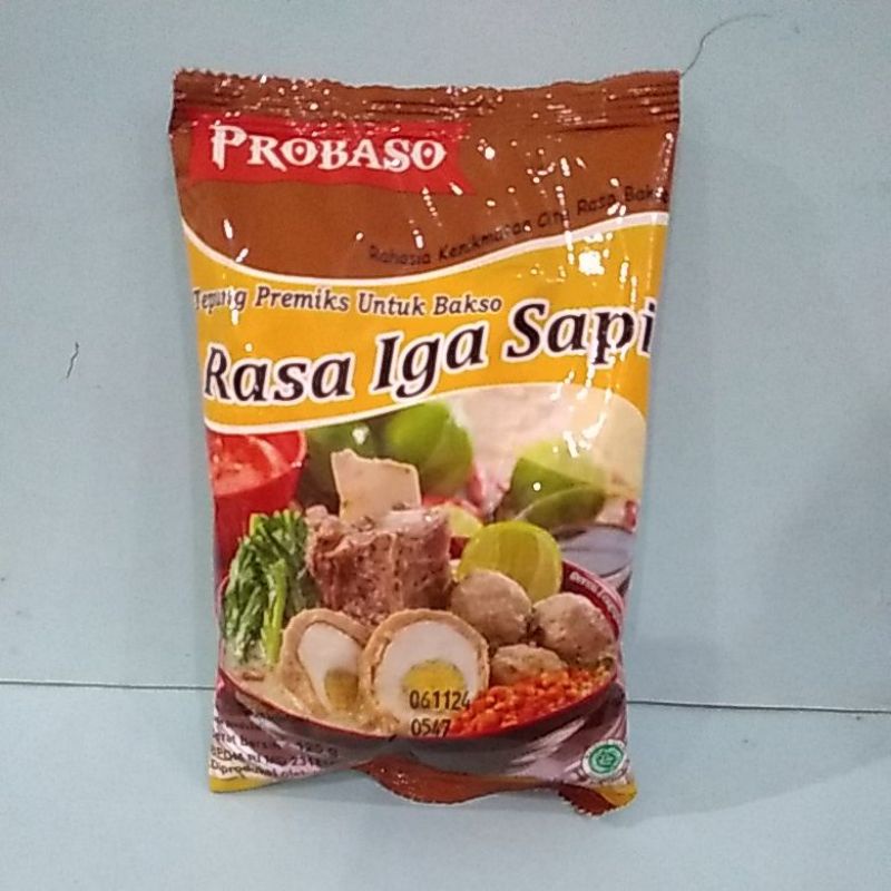 Jual PROBASO TEPUNG BAKSO RASA IGA SAPI 125 GR | Shopee Indonesia