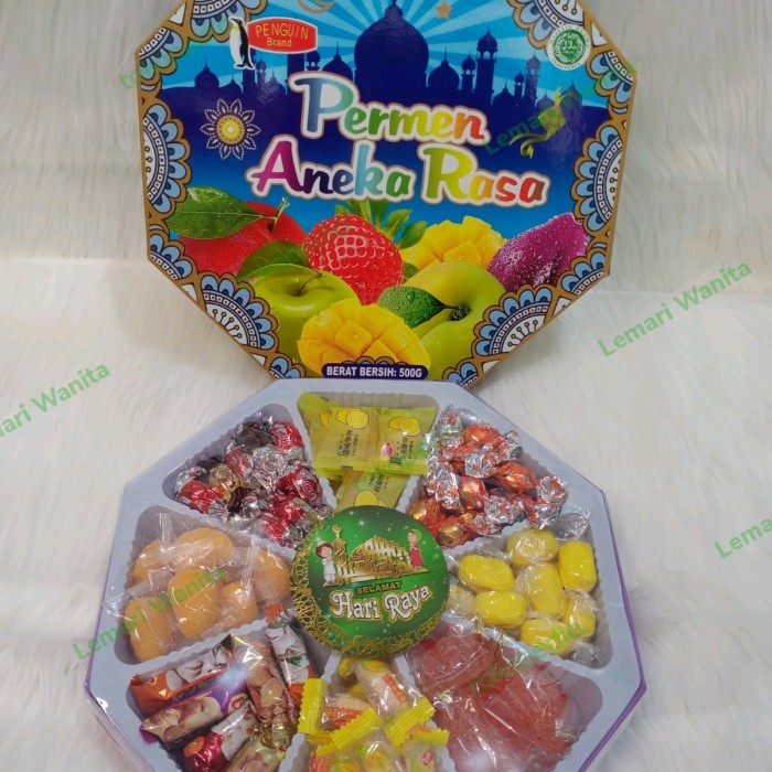 Jual Permen Aneka Rasa Buah Penguin Brand - Permen Import China ...