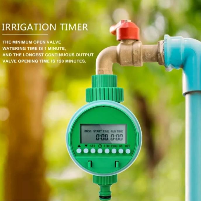 Jual Alat Penyiram Tanaman Otomatis/ Digital Timer Penyiram Tanaman ...