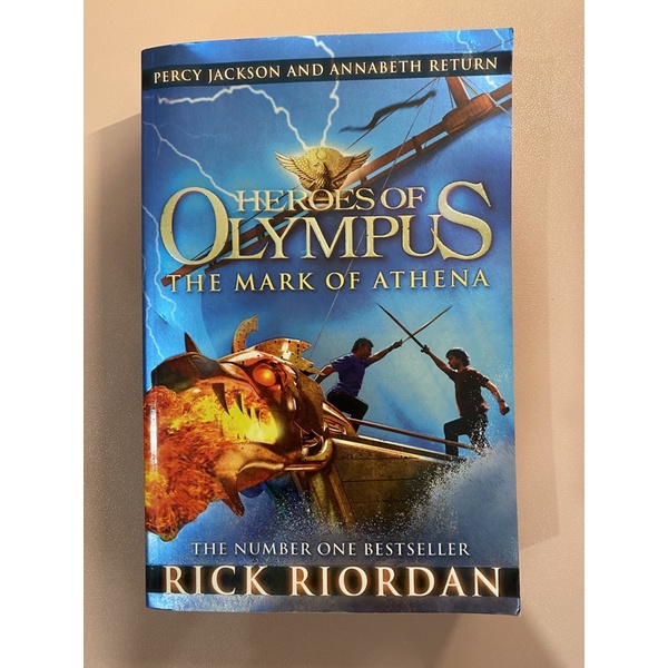 Jual HEROES OF OLYMPUS SERIES #3: THE MARK OF ATHENA - RICK RIORDAN ...
