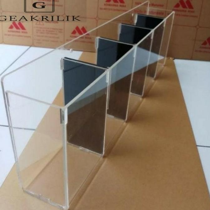 Jual Soliter Akrilik Soliter Cupang 6 Kamar Mini Soliter Selfie ...
