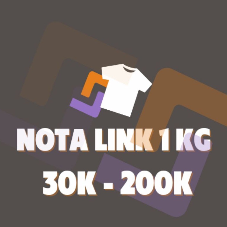 Jual REKOMENDASI NOTA LINK LIVE SHOPEE 1KG | Shopee Indonesia