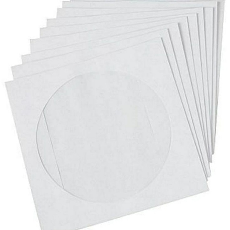 Jual Delivery Cover DVD CD Tempat simpan CD DVD Amplop DVD putih kertas ...