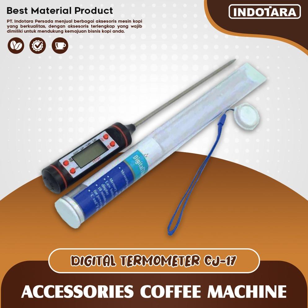 Jual ALF025 Termometer Digital / Termometer Kopi Alat Ukur Suhu Makanan ...