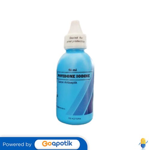 Jual Povidone Iodine Kimia Farma 10% Botol 60 Ml | Shopee Indonesia