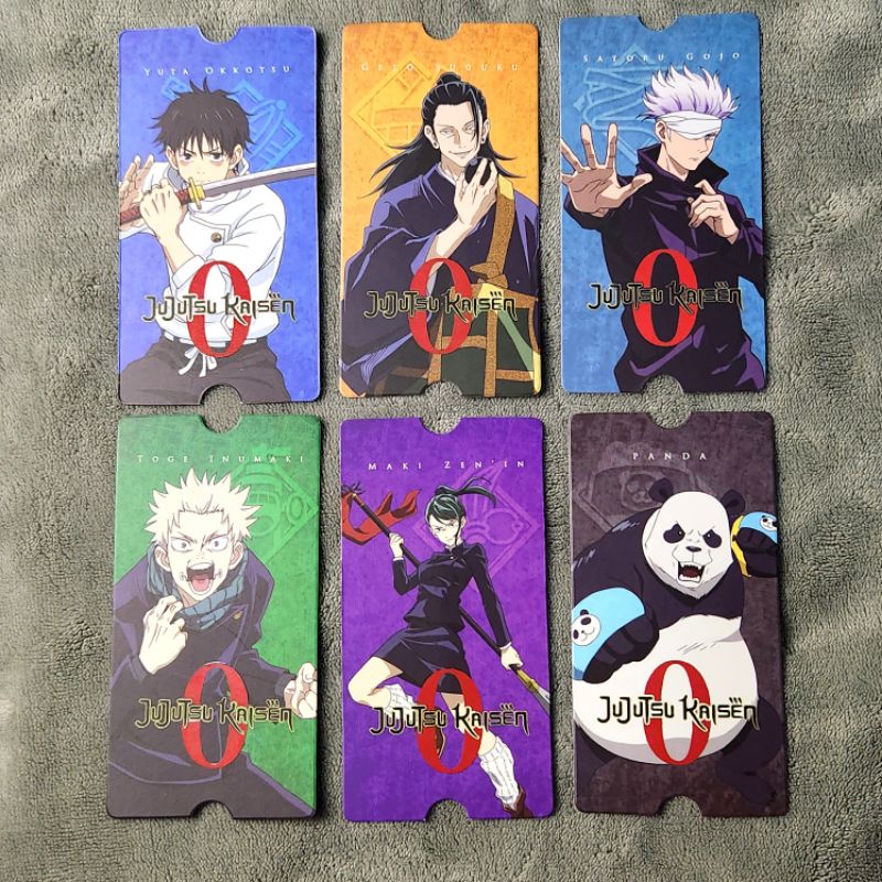 Jual Jujutsu Kaisen 0 - Official Collectible Ticket NO. 3 From CGV ...