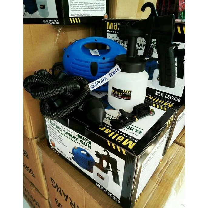 Jual kompresor cat mini /alat semprot cat elektrik / paint gun / paint ...