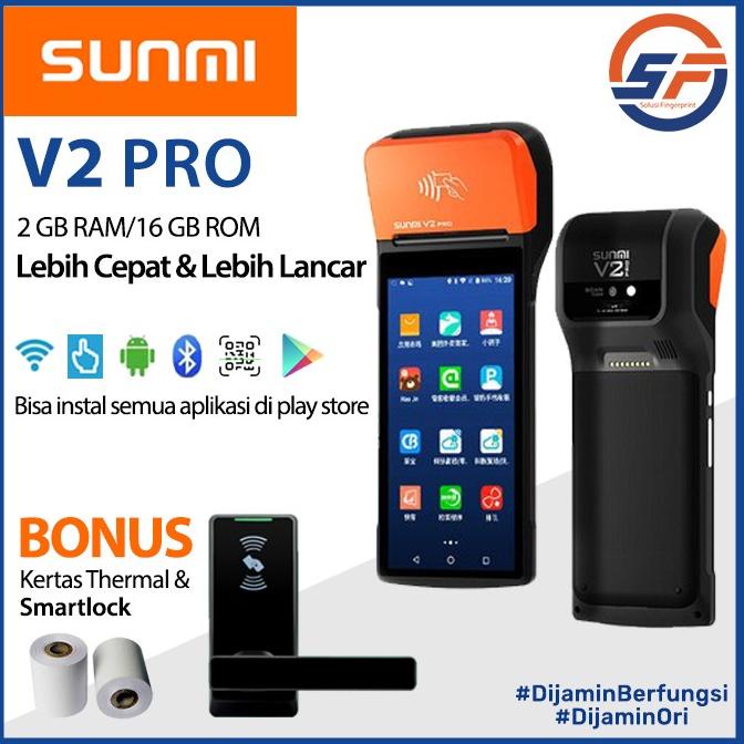 Jual Mesin Kasir Sunmi Pos V Series | V1S | V2 | V2 Pro | V2S | V2S ...