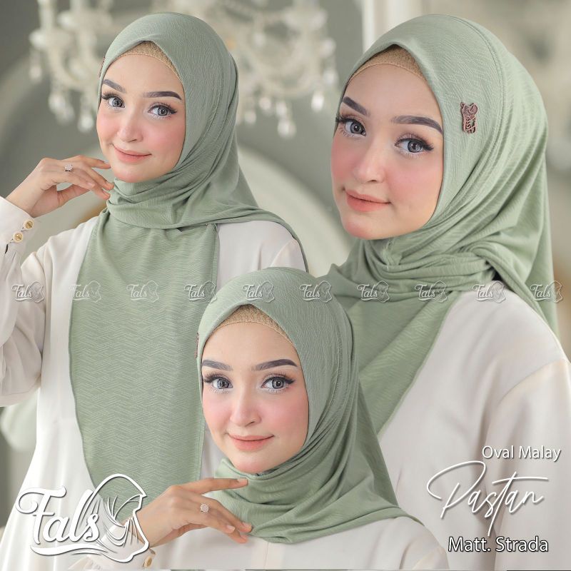 Jual Jilbab Pashmina Oval Malay (PM) Ori Fals | Shopee Indonesia