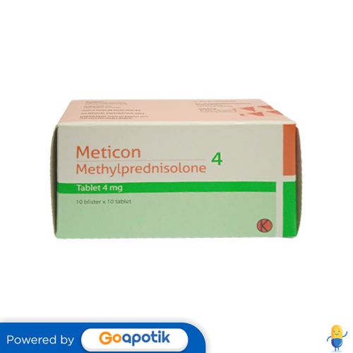 Jual METICON 4 MG BOX 100 TABLET | Shopee Indonesia