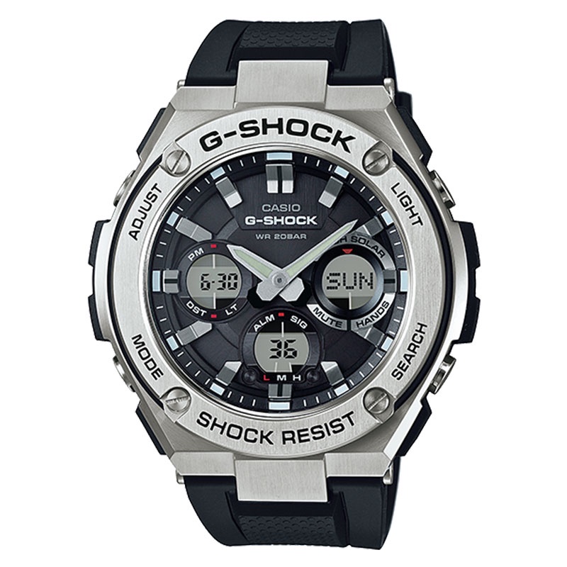 Jual Jam Tangan Pria Casio G-Shock G-Steel GST-S110-1ADR Tough Solar ...