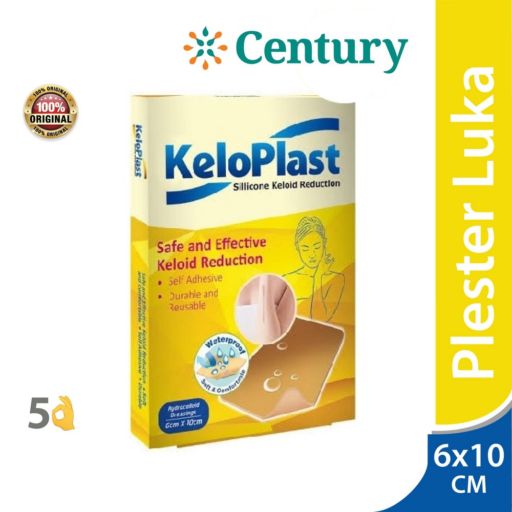 Jual Keloplast Silicon Keloid R.6X10cm /5x6cm/ Scar / Anti Scar / Bekas ...