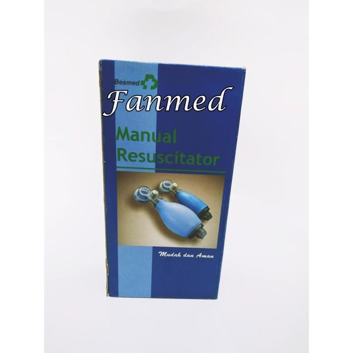 Jual Ambu Bag Manual Resuscitator PVC Anak Child Besmed BVM Resivor ...
