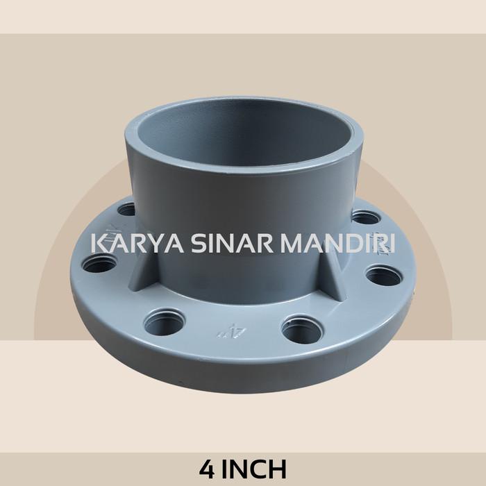 Jual Best Seller Ksm Flange Pvc 4 Inch Jis 10K Aw | Shopee Indonesia