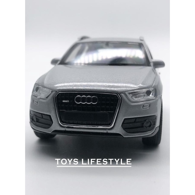 Jual Welly Diecast - Audi Q3 Skala 1:36 (Silver) | Shopee Indonesia