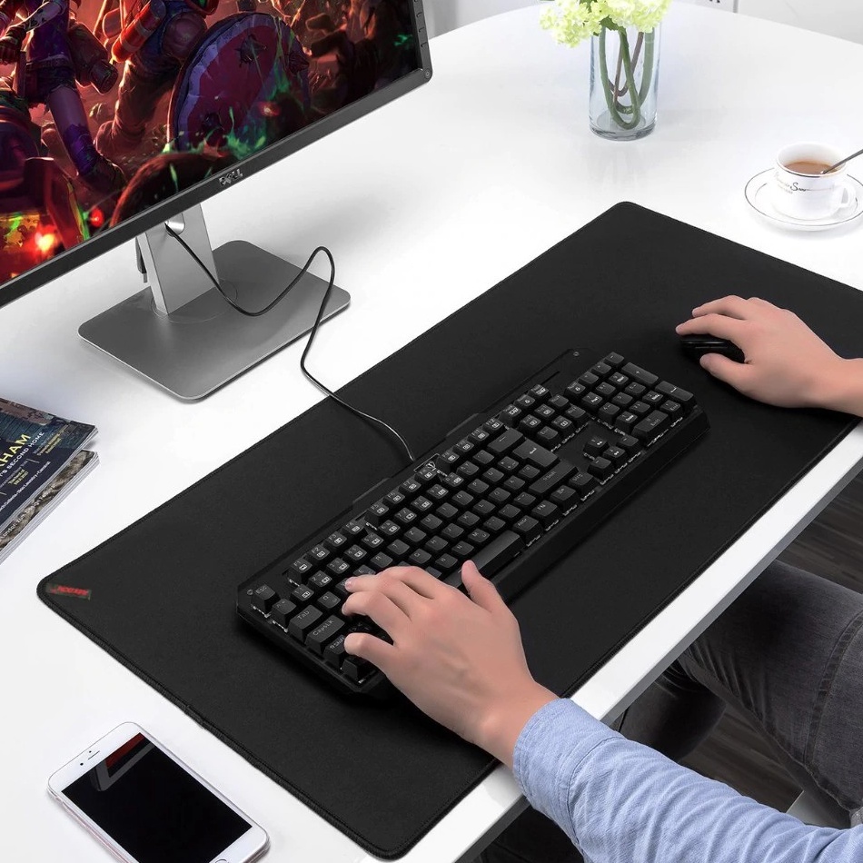 Jual >7ZAA5-B MOUSE PAD MINIMALIS POLOS BESAR FULL Gaming MousePad ...