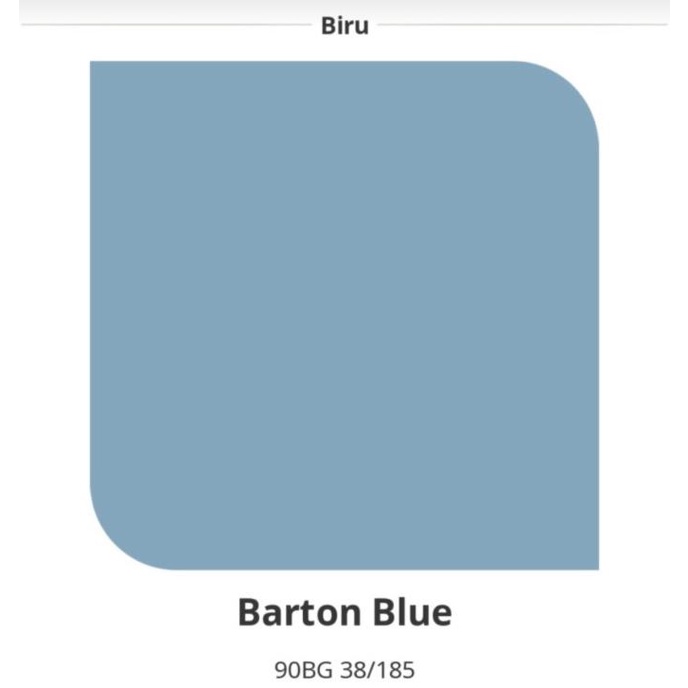 Jual Dulux Easy Clean Barton Blue 2,5L Gallon Tinting Css | Shopee ...