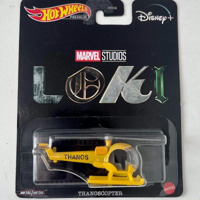 Jual Diecast Helicopter Thanoscopter Hot Wheels Hotwheels Loki Premium ...