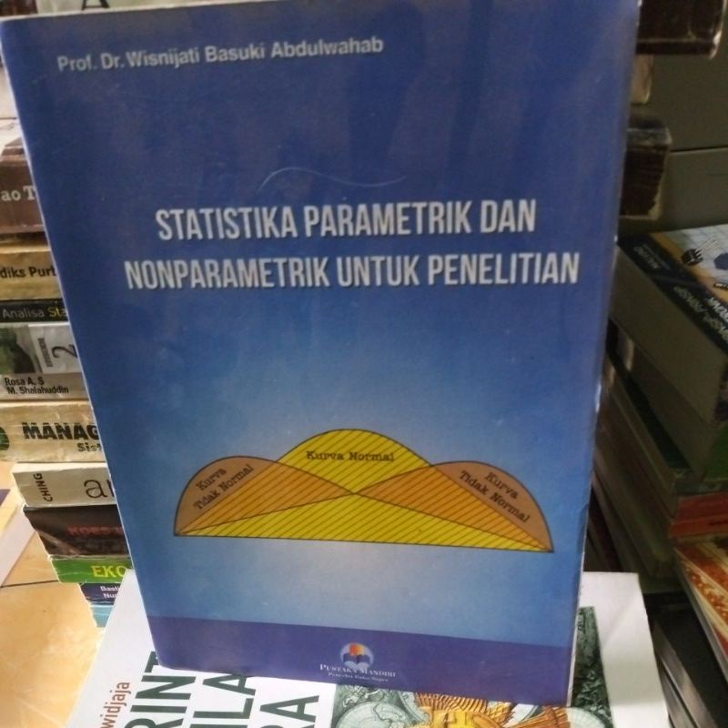 Jual STATISTIKA PARAMETRIK DAN NONPARAMETRIK UNTUK PENELITIAN | Shopee Indonesia