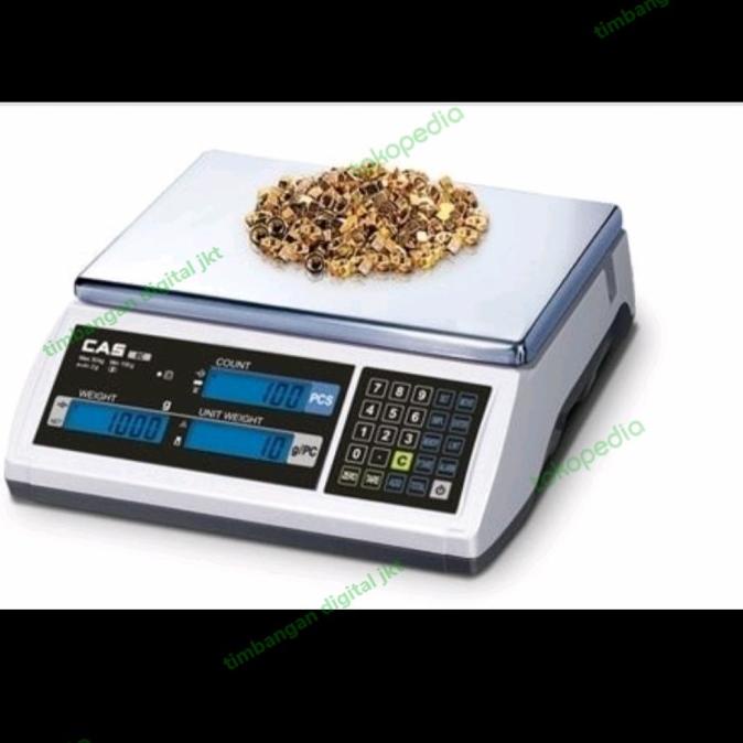 Jual Timbangan Cas Ec Counting Scale Timbangan Baut / Hitung Pcs 3Kg X 0.1G | Shopee Indonesia
