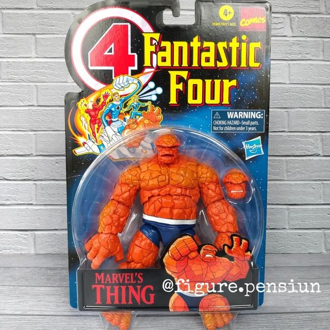 Jual MARVEL LEGENDS SERIES 4 FANTASTIC FOUR THING RETRO VINTAGE ...