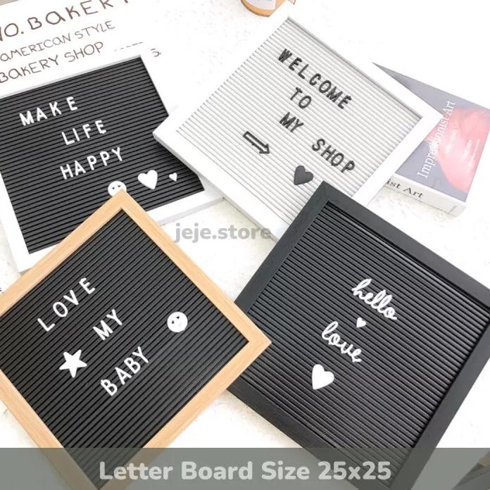 Jual SALE [1 PCS] LETTER BOARD / PAPAN TULIS TEMPEL / PAPAN HURUF ...