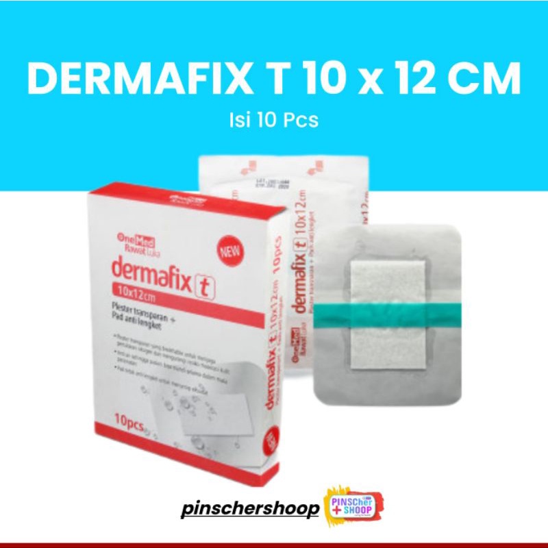 Jual DERMAFIX T PLESTER ANTI AIR 10 x 12 CM || BOX | Shopee Indonesia