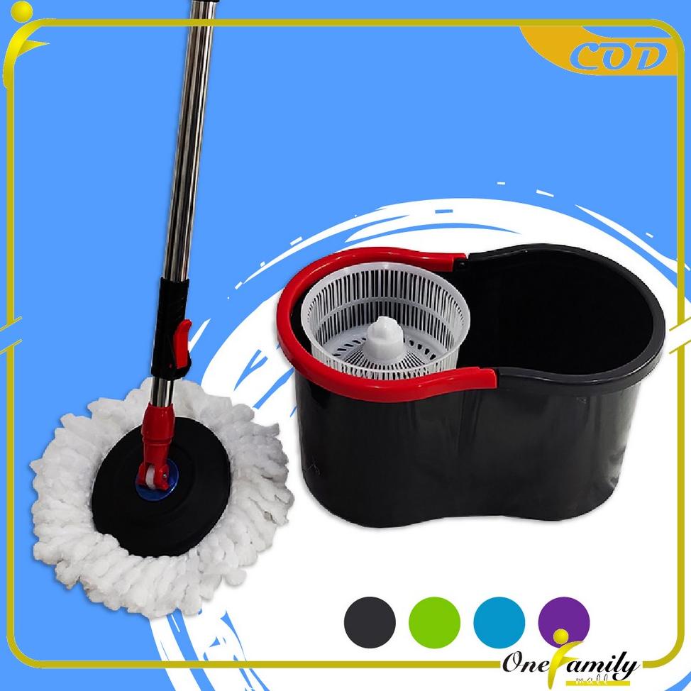 Jual ONE-C526 Alat Pel Lantai Dengan Ember Serbaguna / Pel Lantai Ultra Putar Praktis / Kain Pel ...
