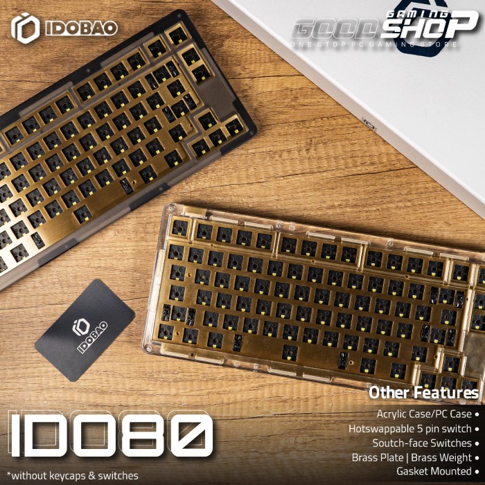Jual IDOBAO ID80 CRYSTAL OR SMOKEY KEYBOARD KIT 75% (GASKET MOUNT ...