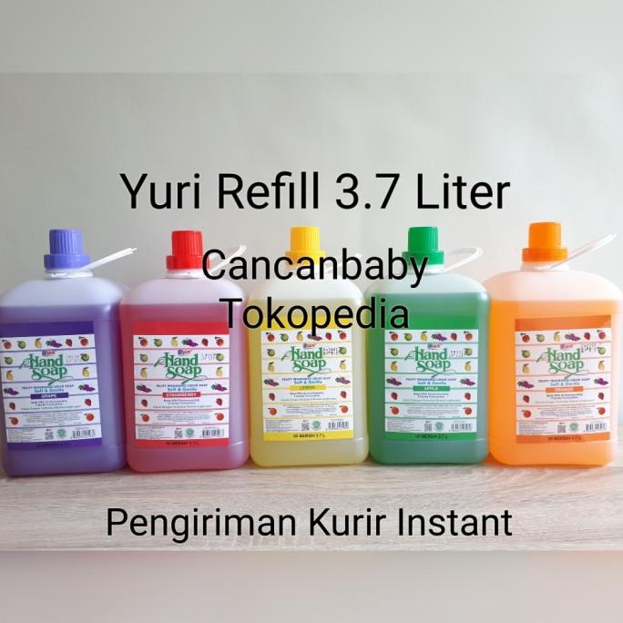 Jual Yuri Hand Soap Jerigen 3.7 Liter Sabun Cuci Tangan Hand Wash ...