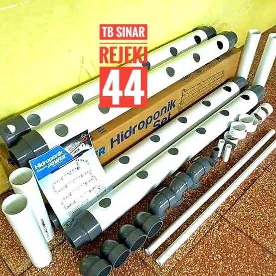 Jual Best Seller Paket Starter Kit Hidroponik Set Hydroponic Pipa Power ...