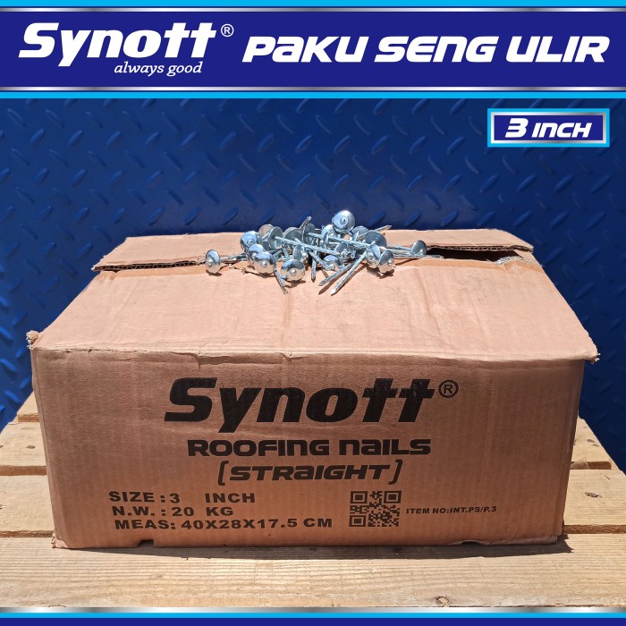 Jual Paku Paku Seng Ulir 3 Inch Curah 20 Kg Per Dus | Shopee Indonesia