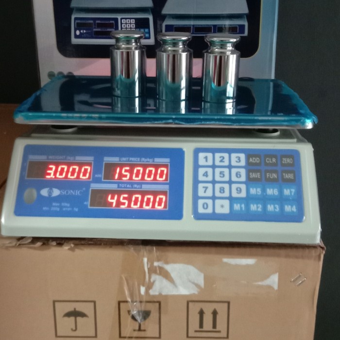 Jual Timbangan digital Sonic 30Kg | Shopee Indonesia