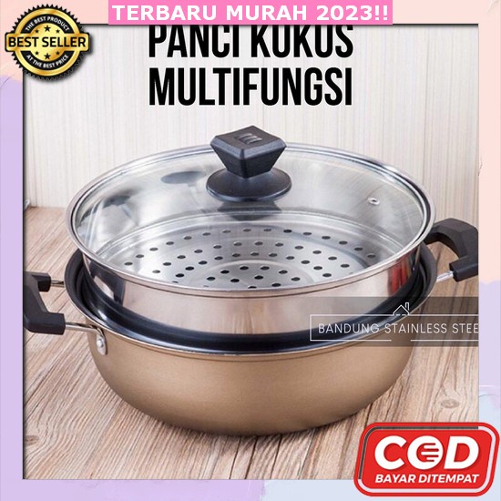 Jual Panci Kukus Kuah Bahna Tebal Perlengkapan Dapur Psnci Serbaguna ...