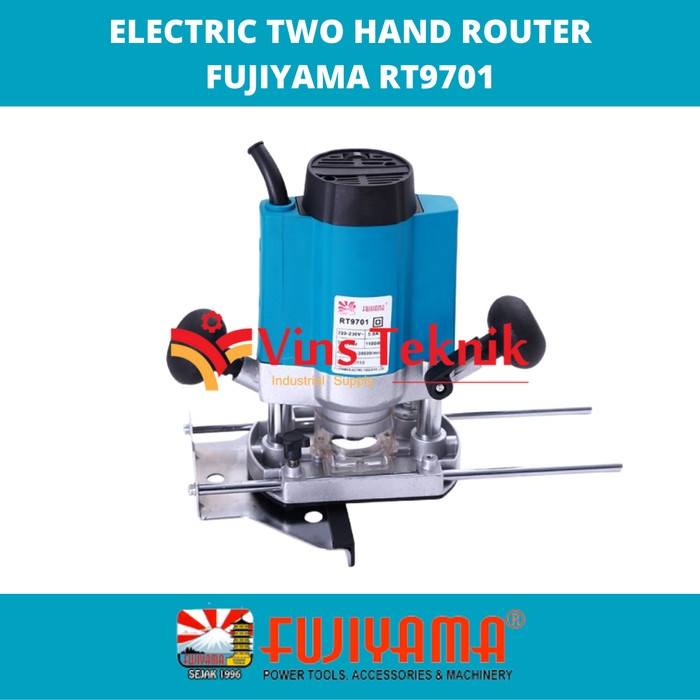 Jual Terlaris Fujiyama Rt9701 Mesin Profil Router Trimmer Besar Two Hand Rt 9701 | Shopee Indonesia