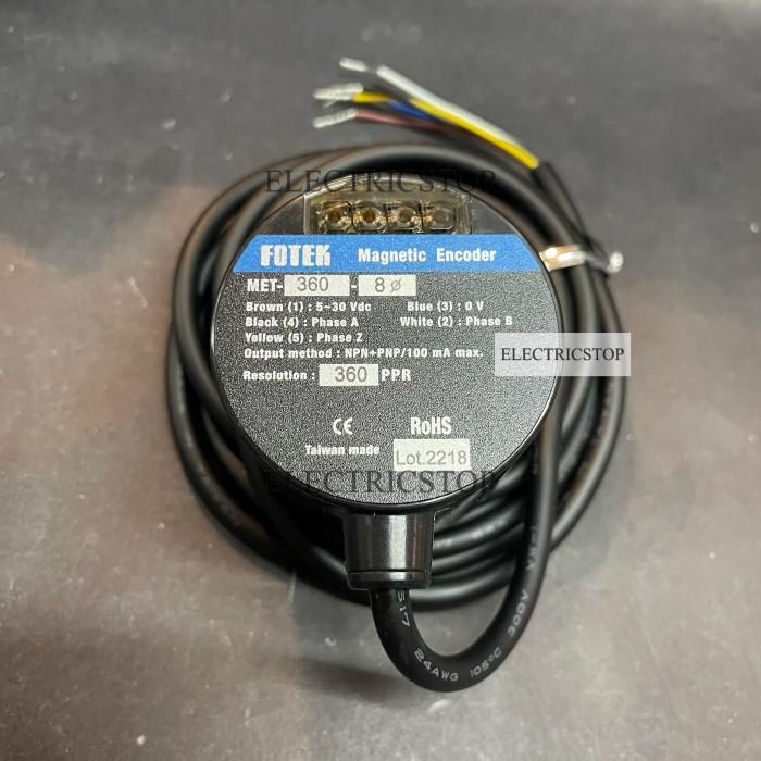 Jual Enco Fotek Met-360-8 Magnetic Encoder 360Ppr 8Mm | Shopee Indonesia