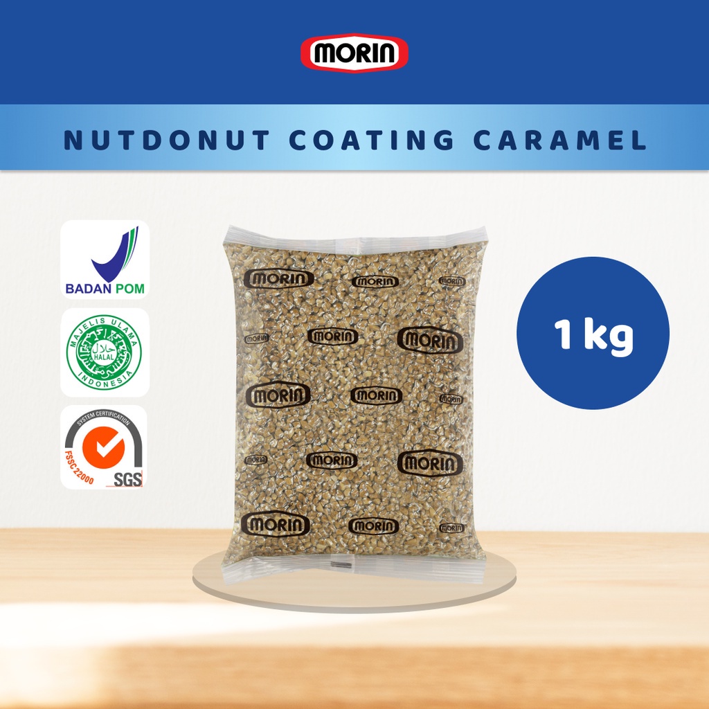 Jual Morin Nutdonut Caramel Coating Kacang Giling 1 Kg | Shopee Indonesia