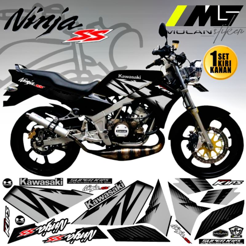 Jual Decal Sticker Striping Variasi Ninja SS 150 SE Special Limited ...