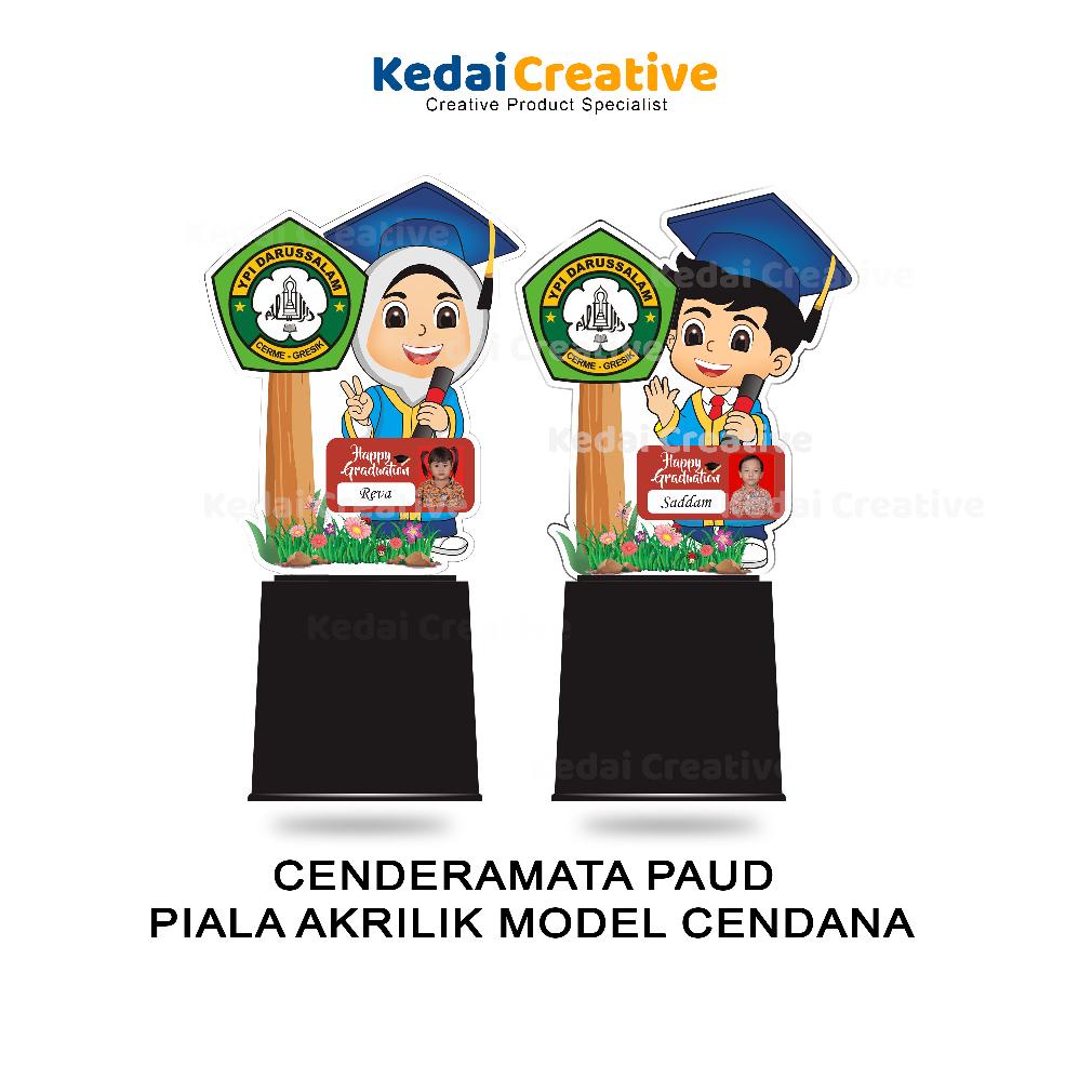 Jual Kedaicreative Piala Plakat Cinderamata Gift Wisuda Akrilik Anak ...