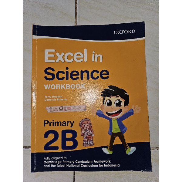 Jual excel in science oxford 2b student book dan workbook bekas ...