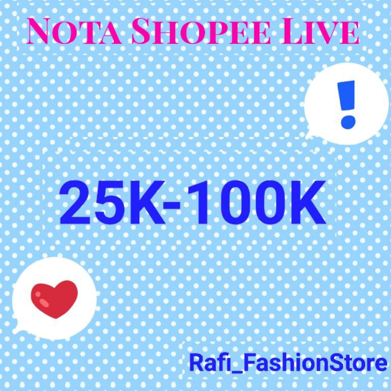 Jual ☛Belanja di sini Nota Shopee Live .,,.,., | Shopee Indonesia